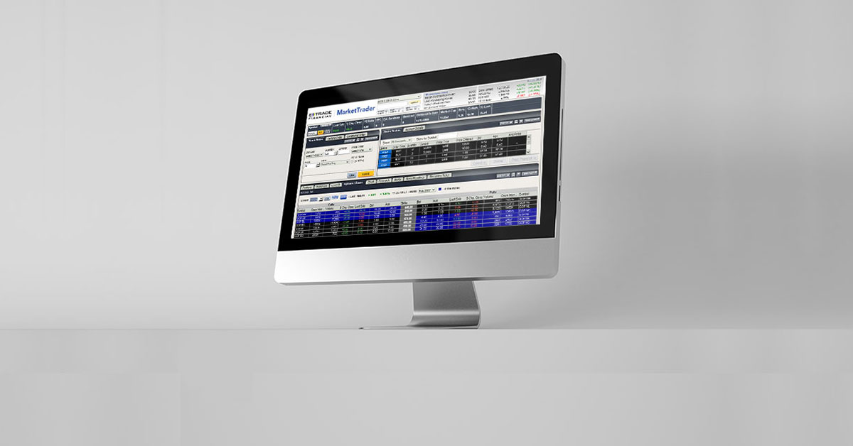 E*TRADE MarketTrader UX/UI | Nyquist Design