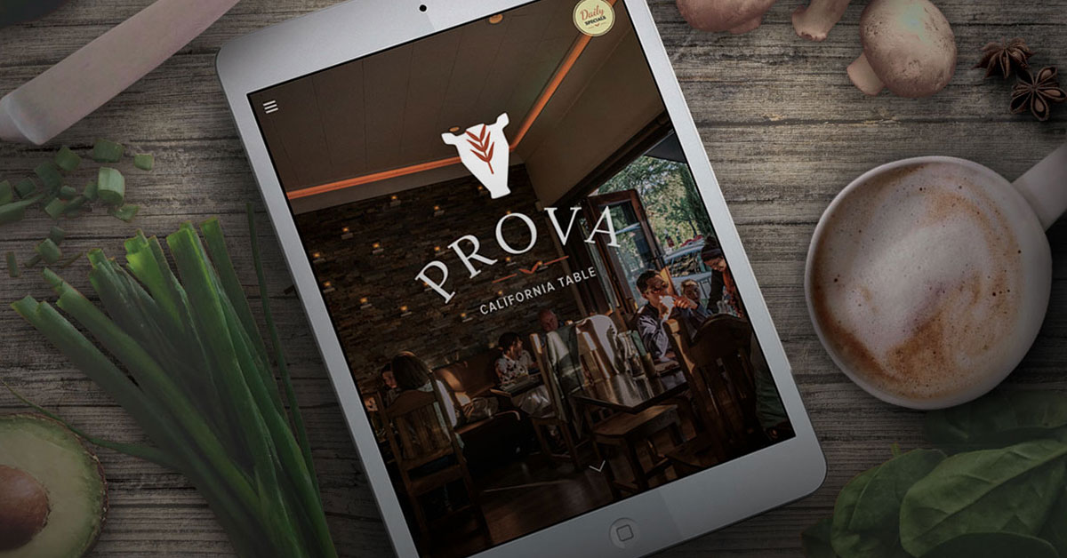 Prova Restaurant Banding | Nyquist Design