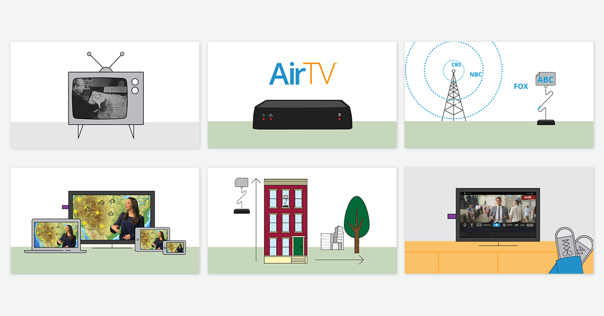 Sling AirTV Animations | Nyquist Design